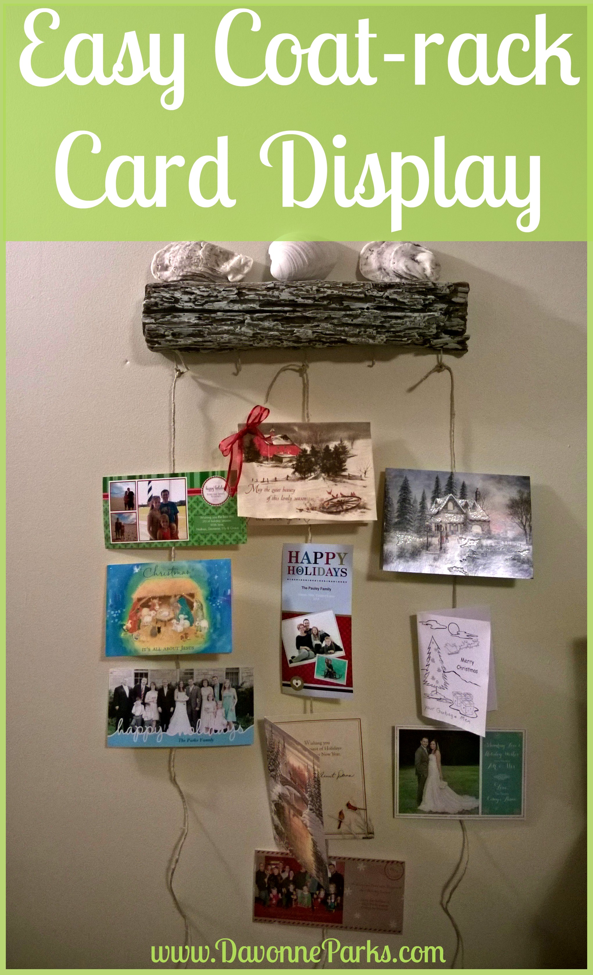Ways To Display Greeting Cards - Design Talk