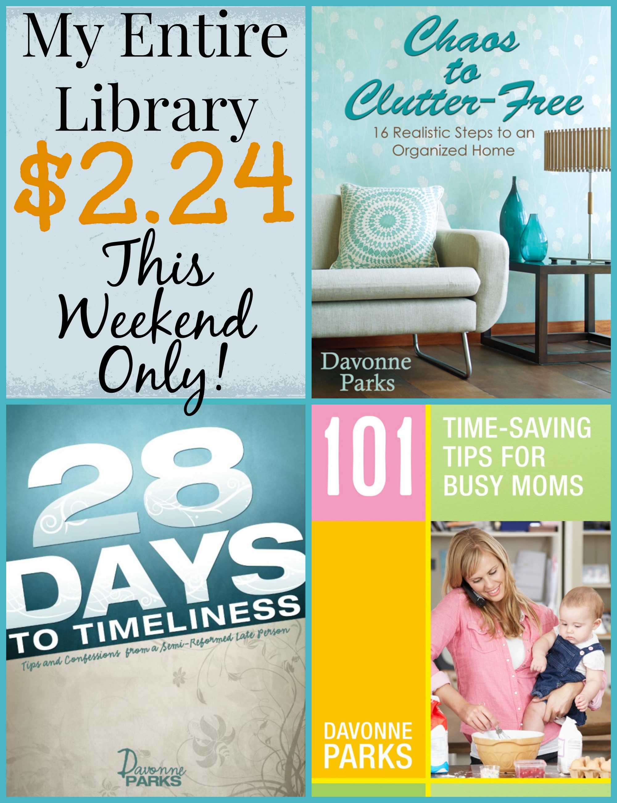 My Entire Library Only $2.24 This Weekend – Davonne Parks